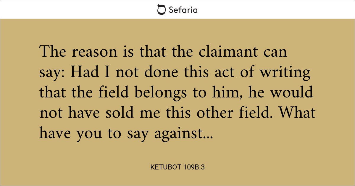 Ketubot 109b:3