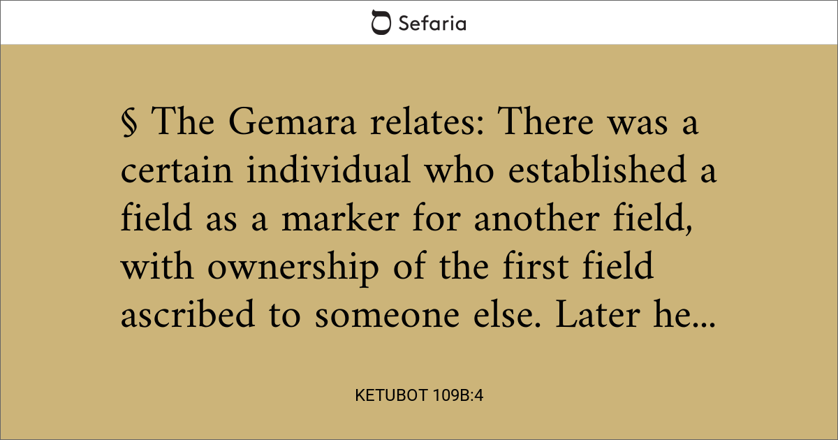 Ketubot 109b:4