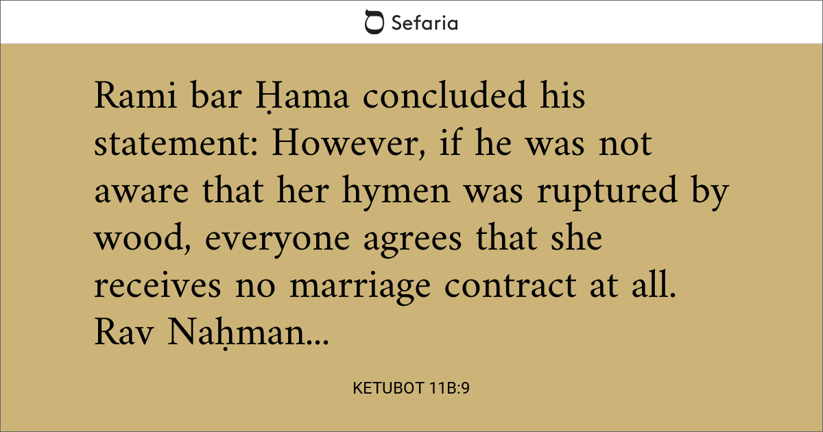 Ketubot 11b:9