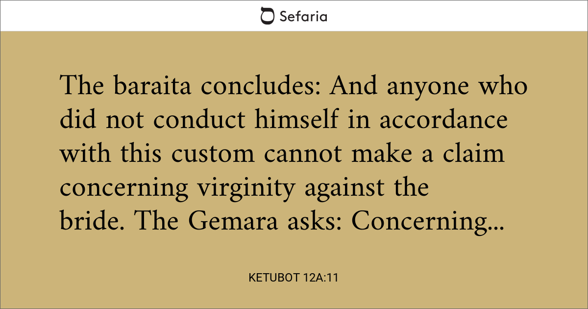 Ketubot 12a:11