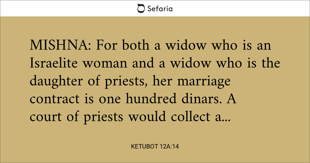 Ketubot 12a:14