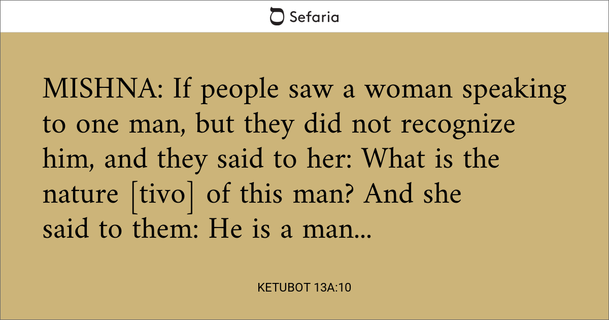 Ketubot 13a:10
