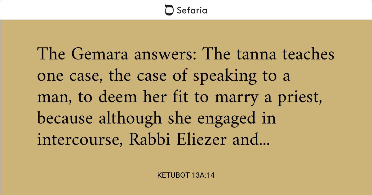 Ketubot 13a:14