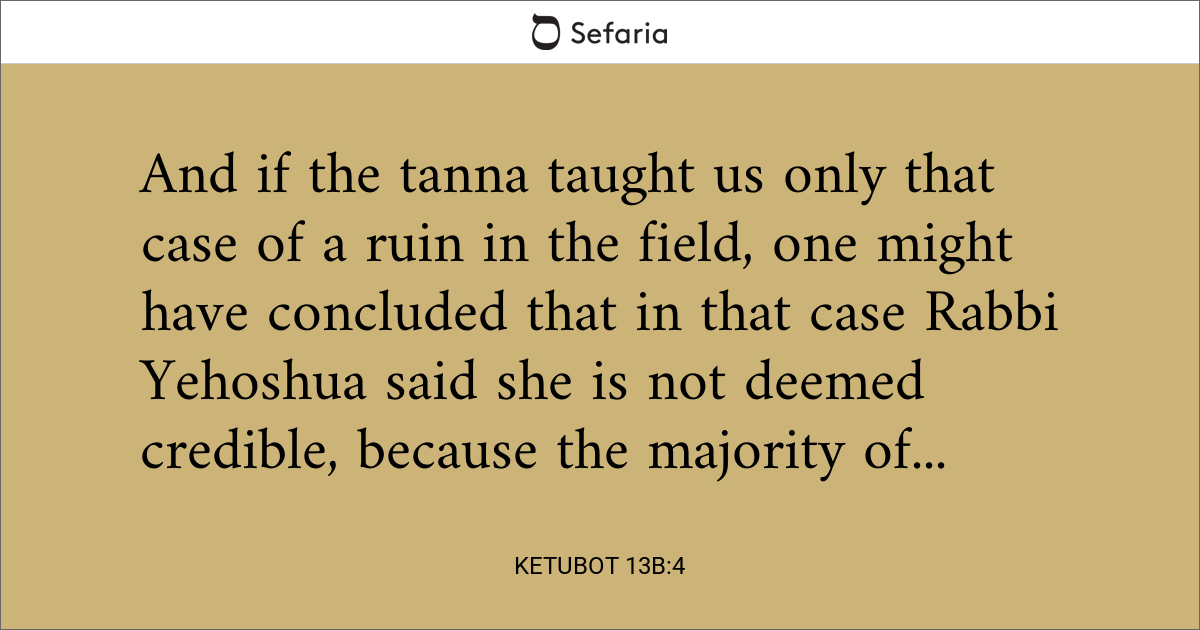 Ketubot 13b:4