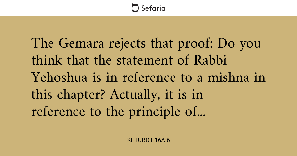 Ketubot 16a:6