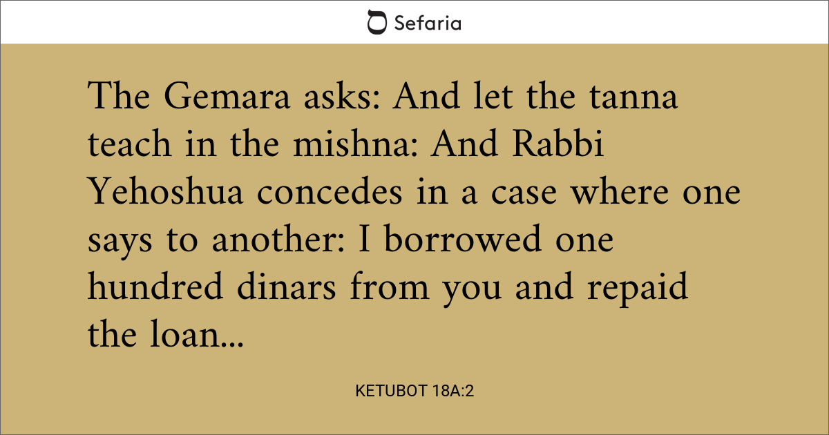 Ketubot 18a:2