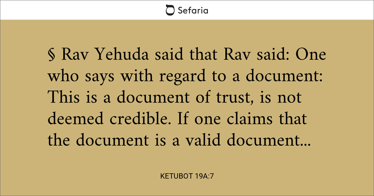Ketubot 19a:7