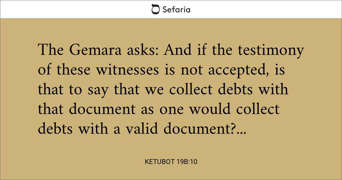 Ketubot 19b:10