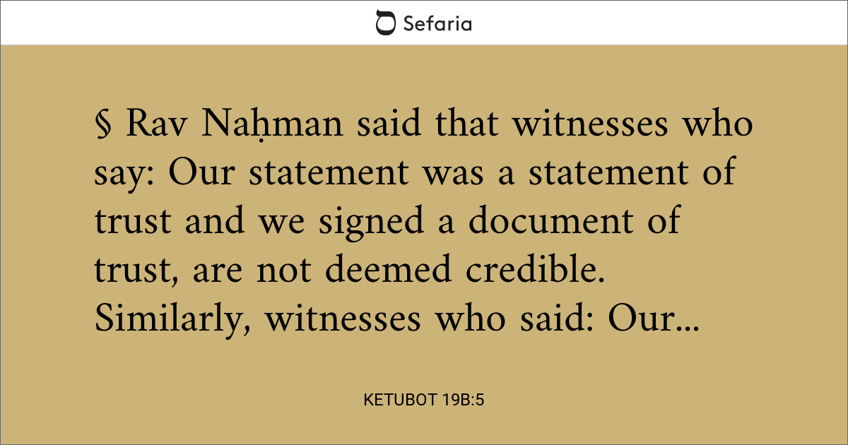 Ketubot 19b:5
