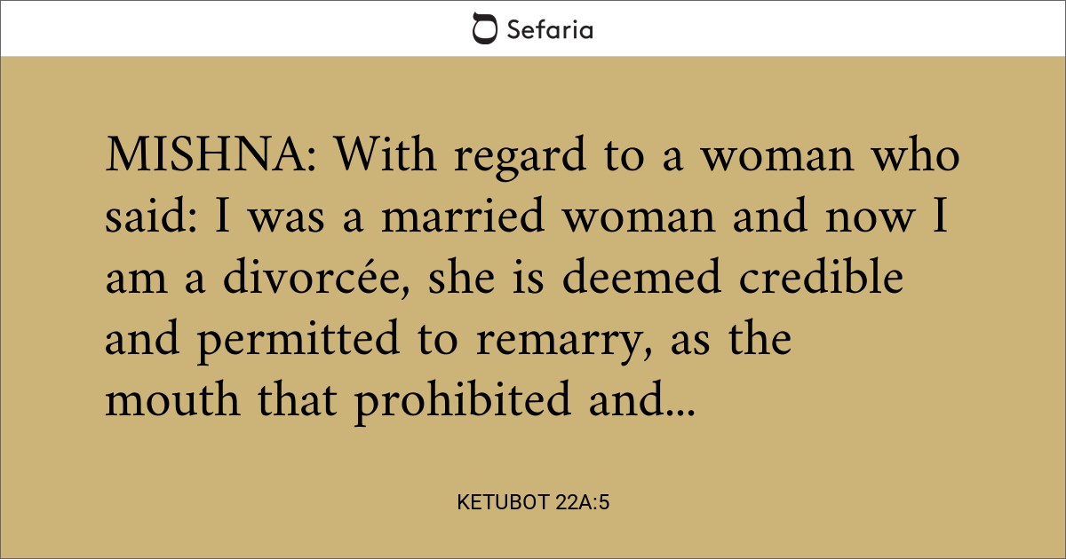 Ketubot 22a:5