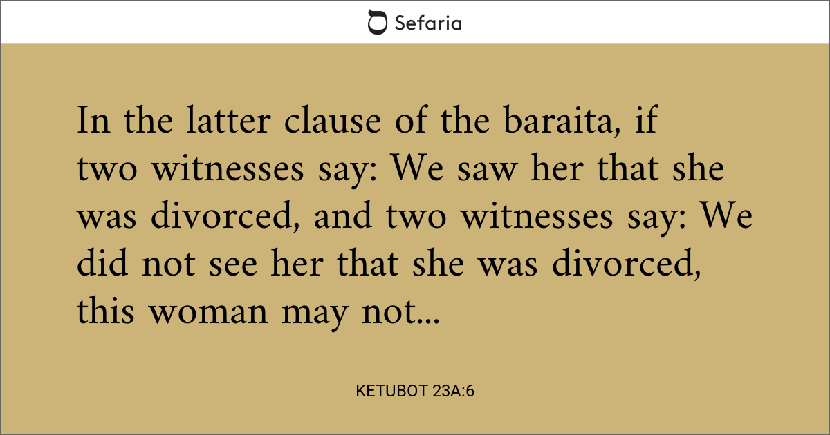 Ketubot 23a:6