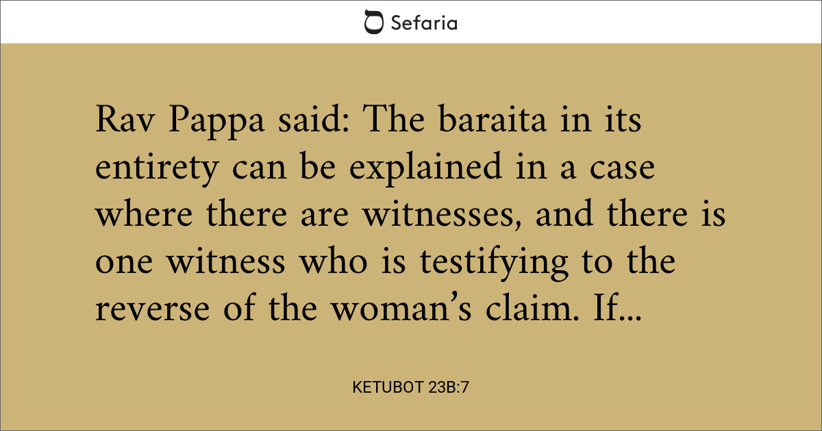 Ketubot 23b:7
