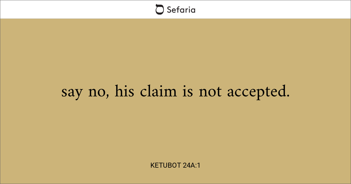Ketubot 24a:1