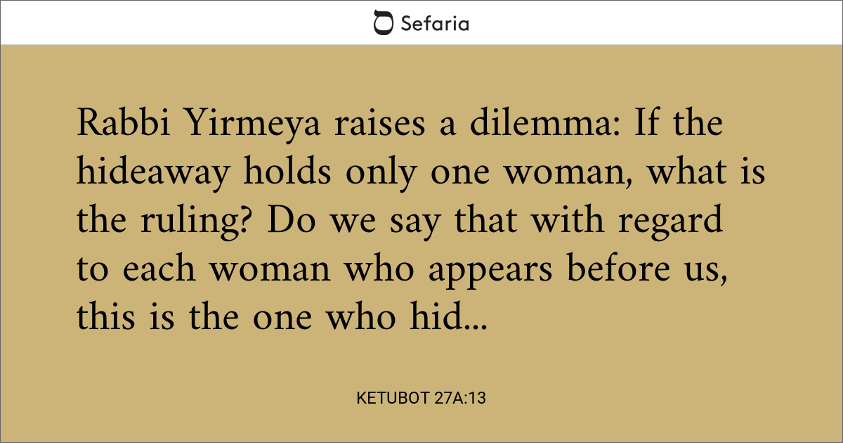 Ketubot 27a:13
