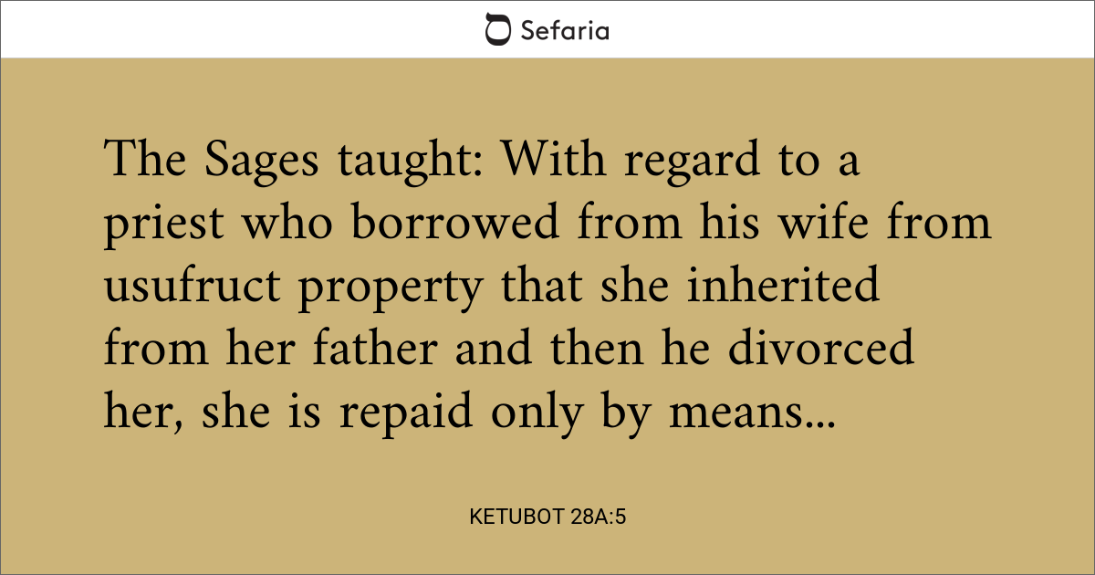 Ketubot 28a:5