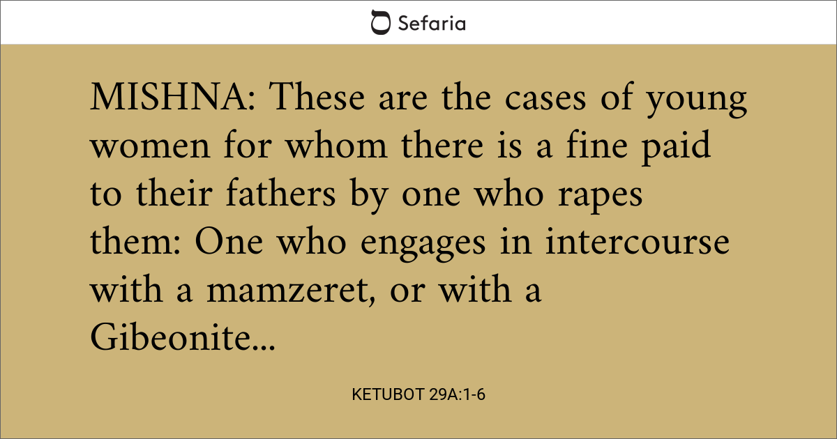 Ketubot 29a:1-6
