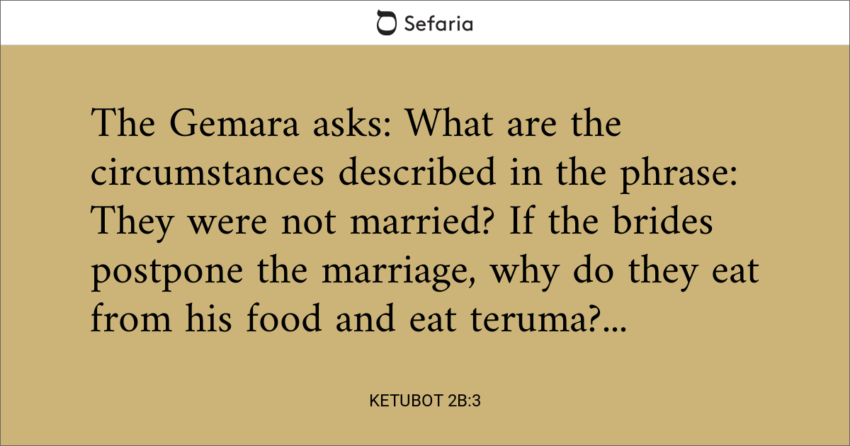 Ketubot 2b:3