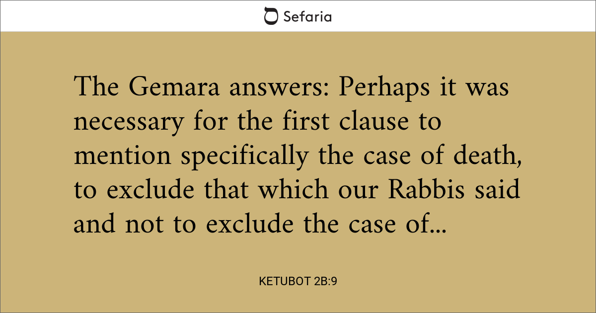 Ketubot 2b:9