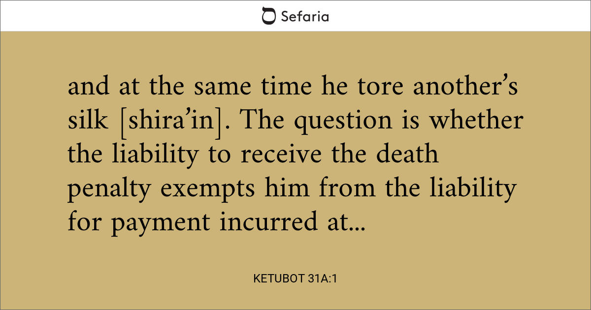Ketubot 31a:1
