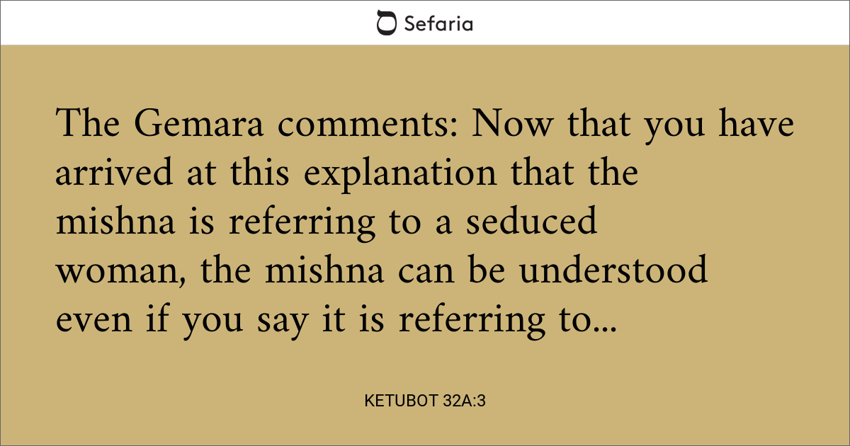 Ketubot 32a:3