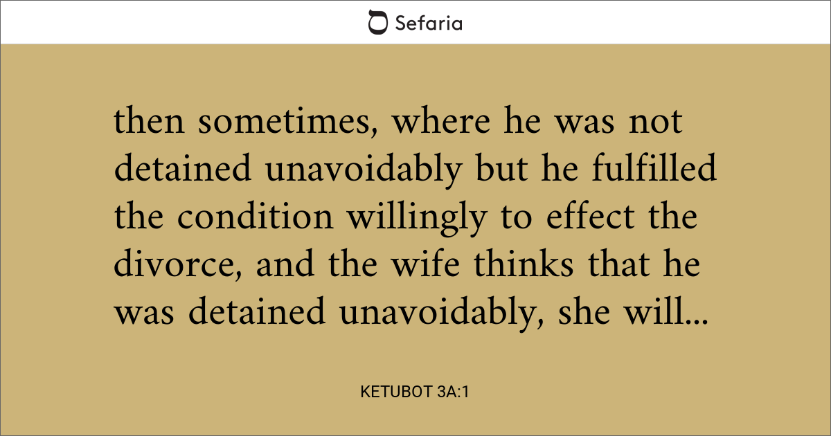 Ketubot 3a:1