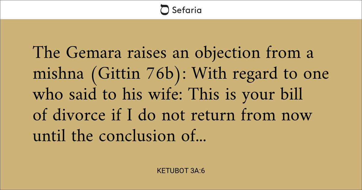 Ketubot 3a:6
