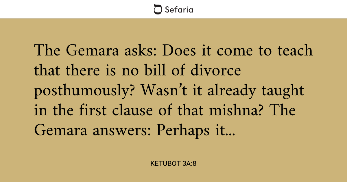 Ketubot 3a:8