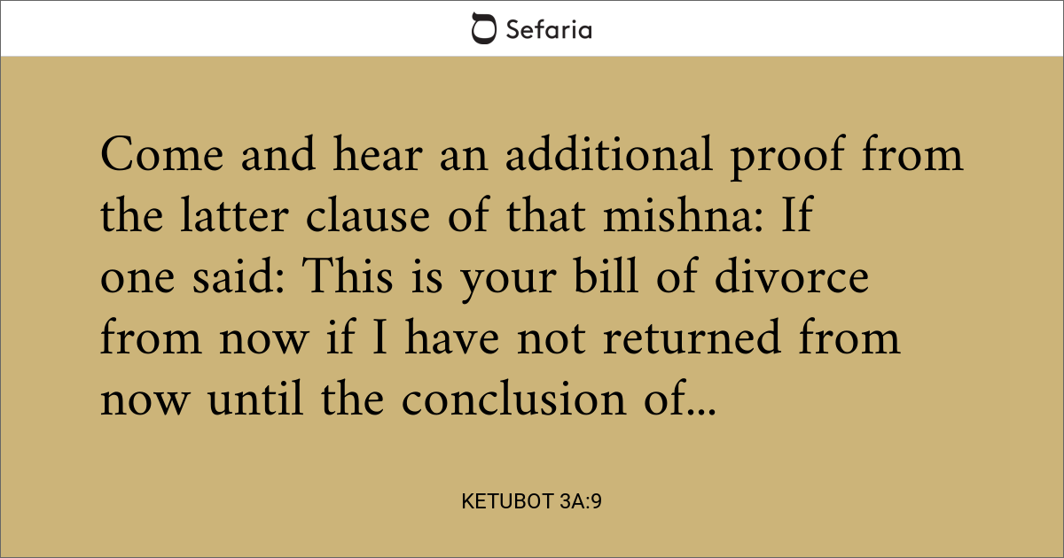 Ketubot 3a:9