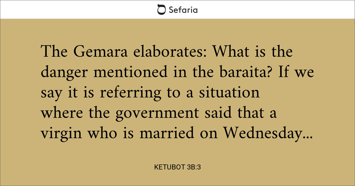 Ketubot 3b:3