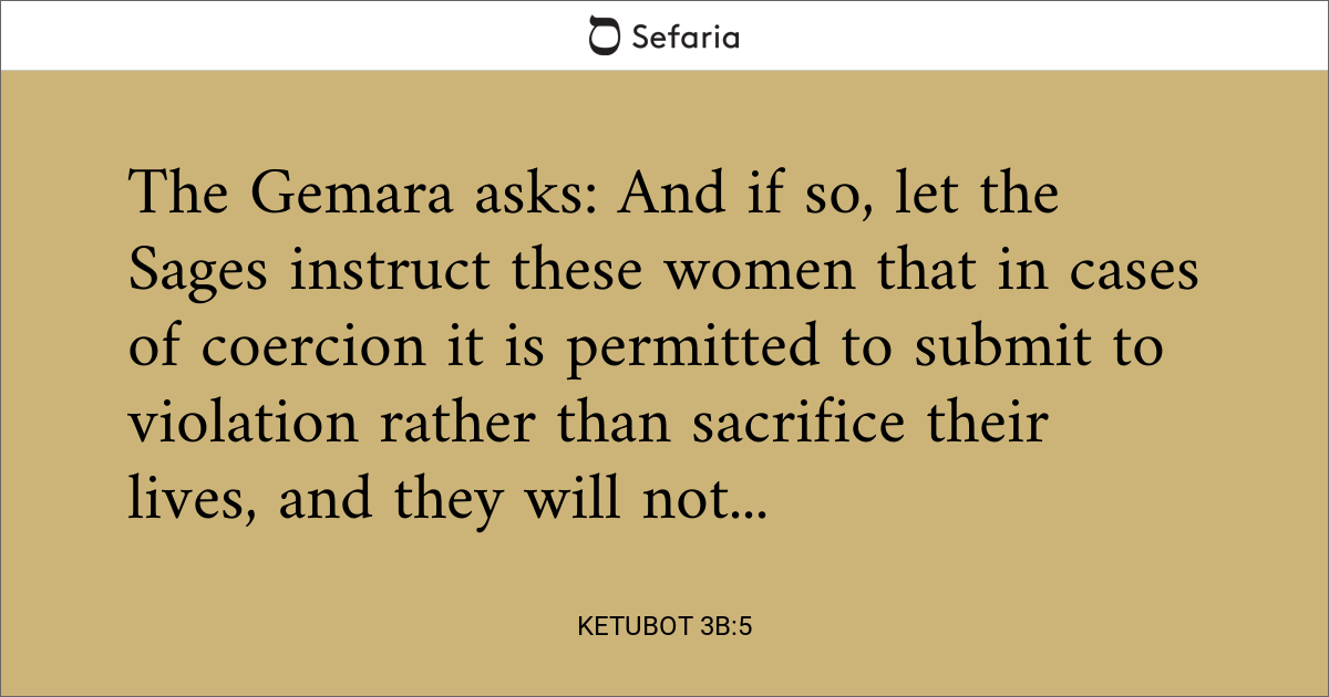 Ketubot 3b:5