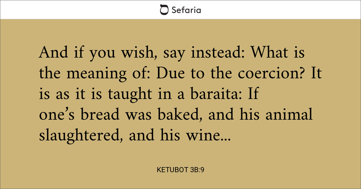 Ketubot 3b:9
