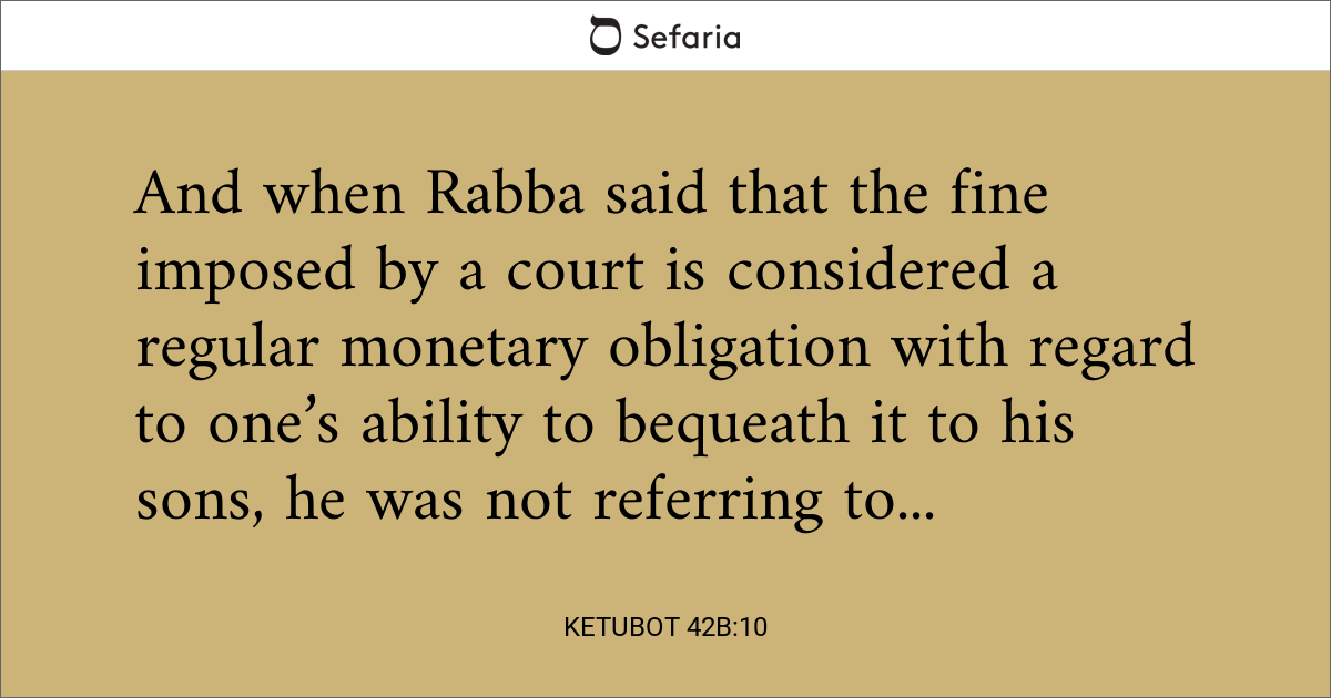 Ketubot 42b:10