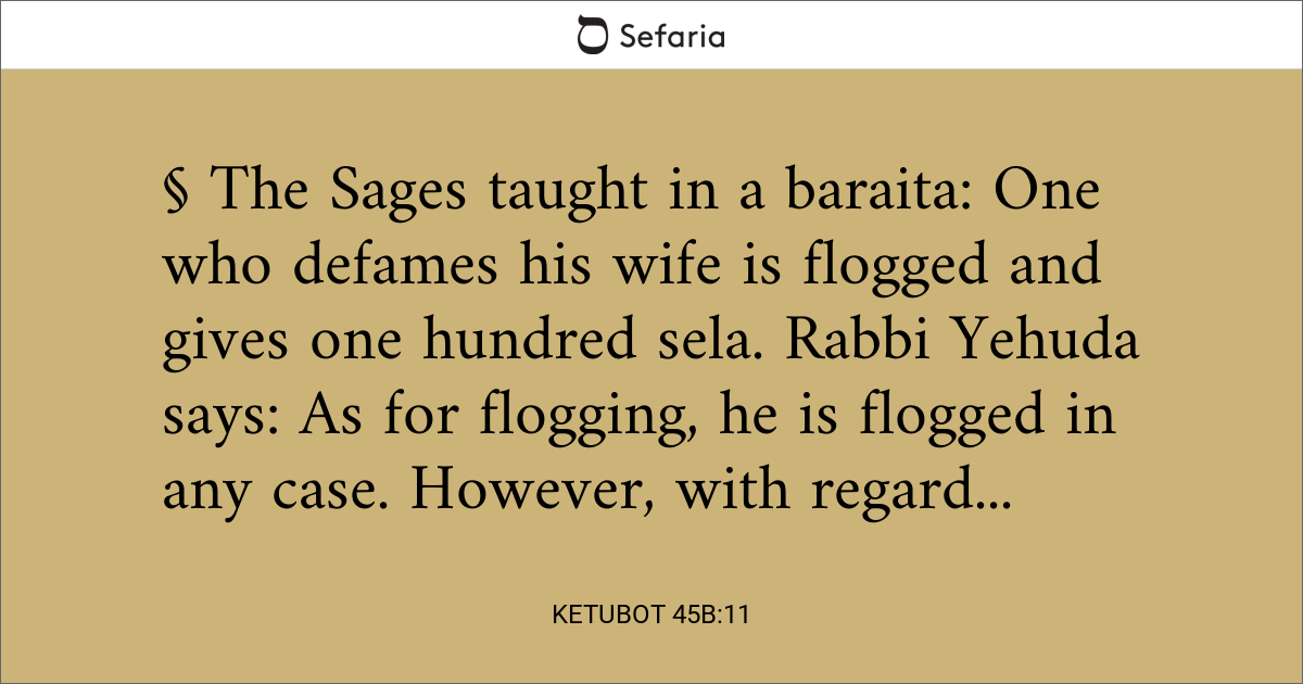 Ketubot 45b:11