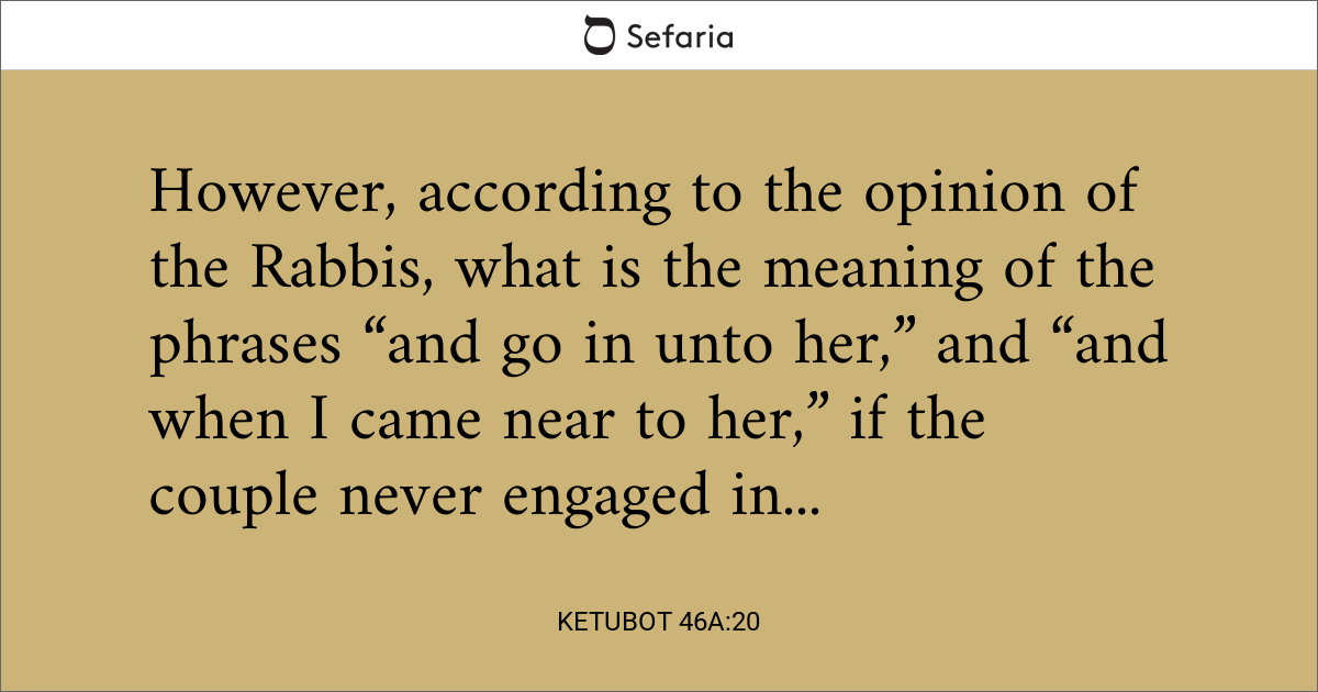 Ketubot 46a:20