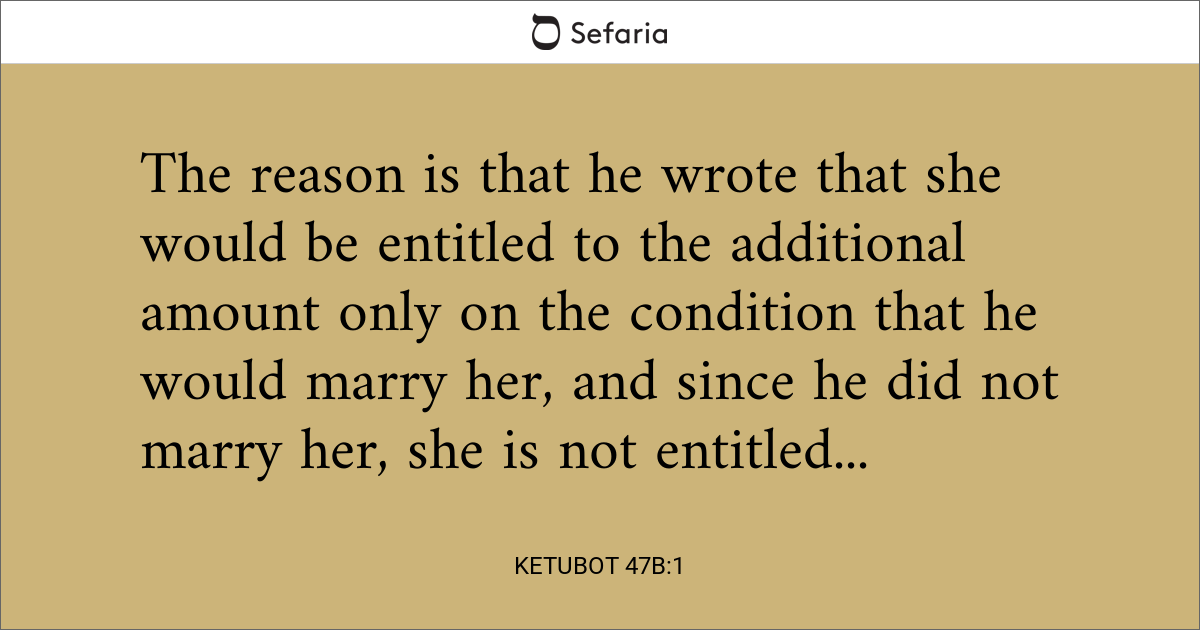Ketubot 47b:1