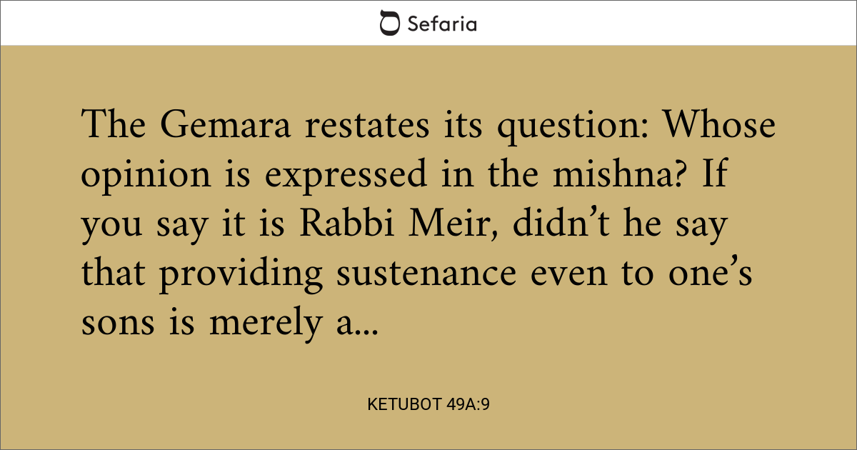 Ketubot 49a:9