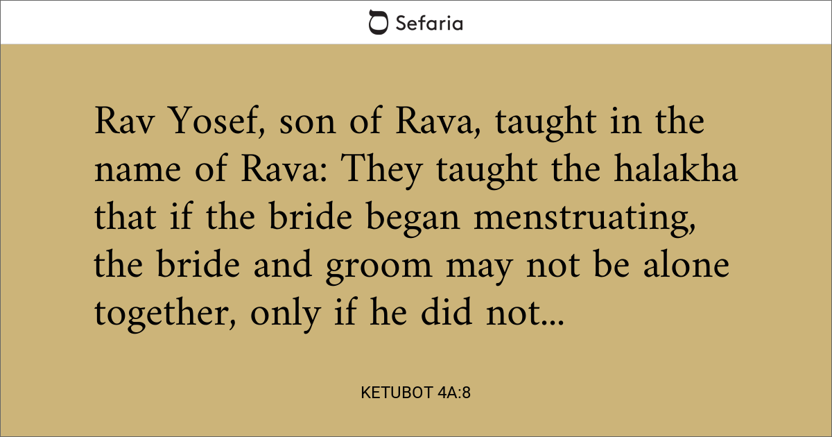 Ketubot 4a:8