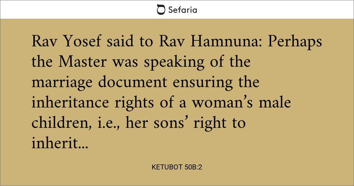 Ketubot 50b:2