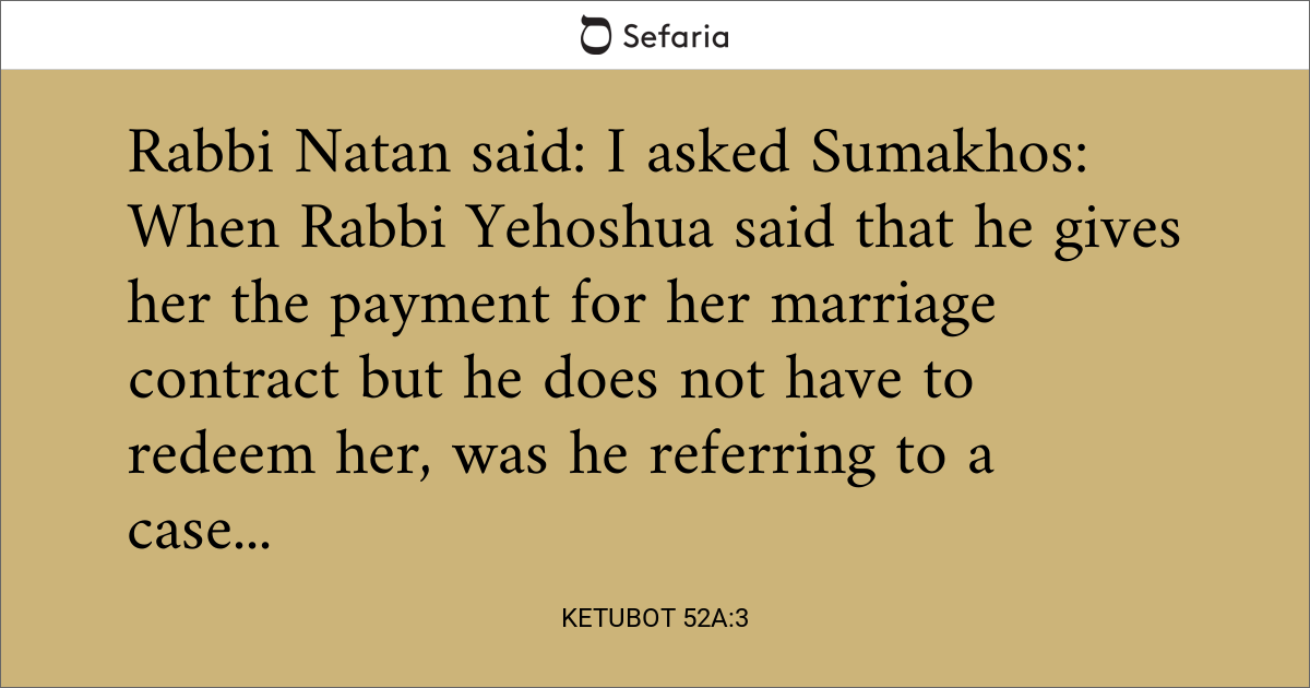 Ketubot 52a:3