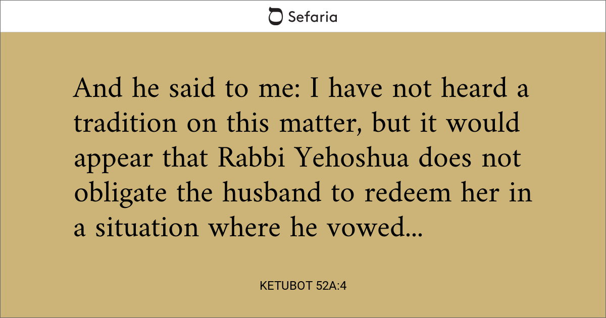 Ketubot 52a:4