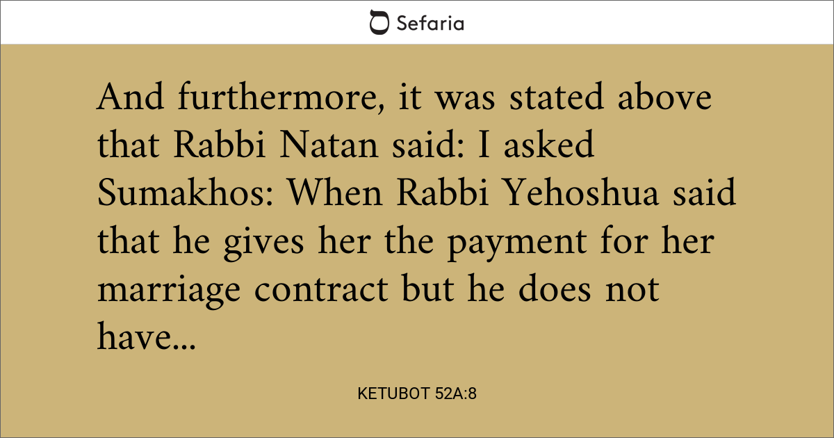 Ketubot 52a:8