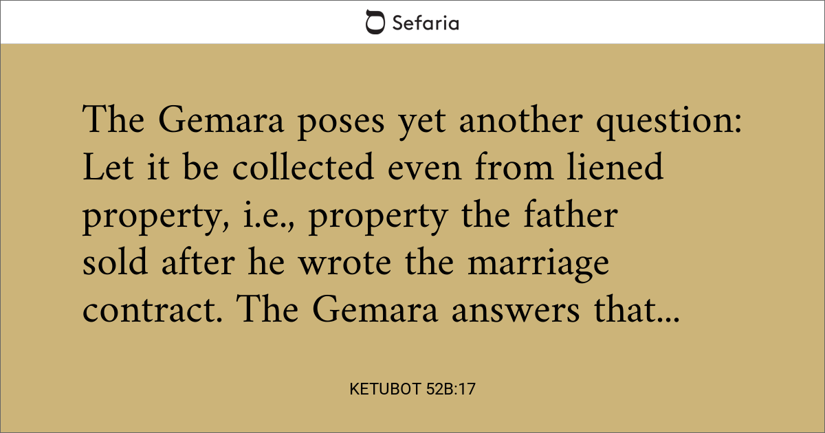 Ketubot 52b:17
