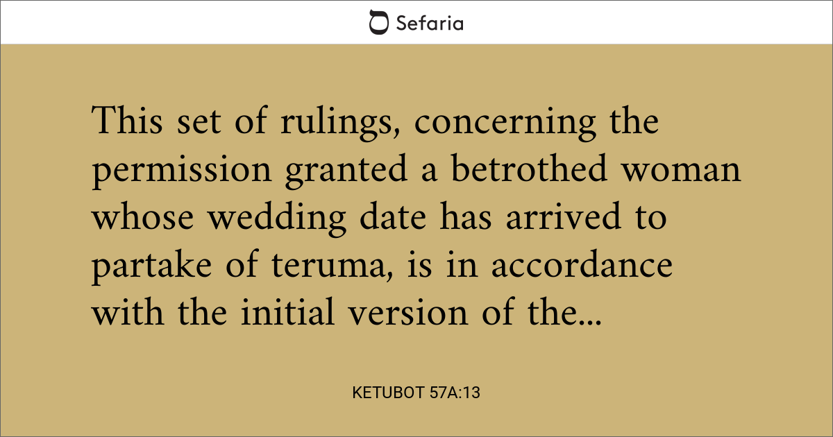 Ketubot 57a:13