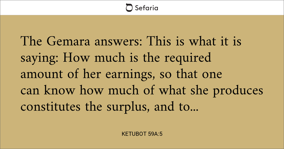 Ketubot 59a:5