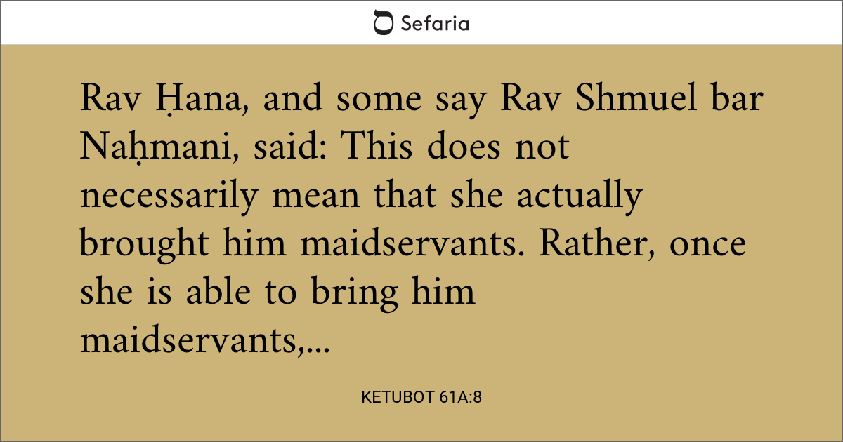 Ketubot 61a:8