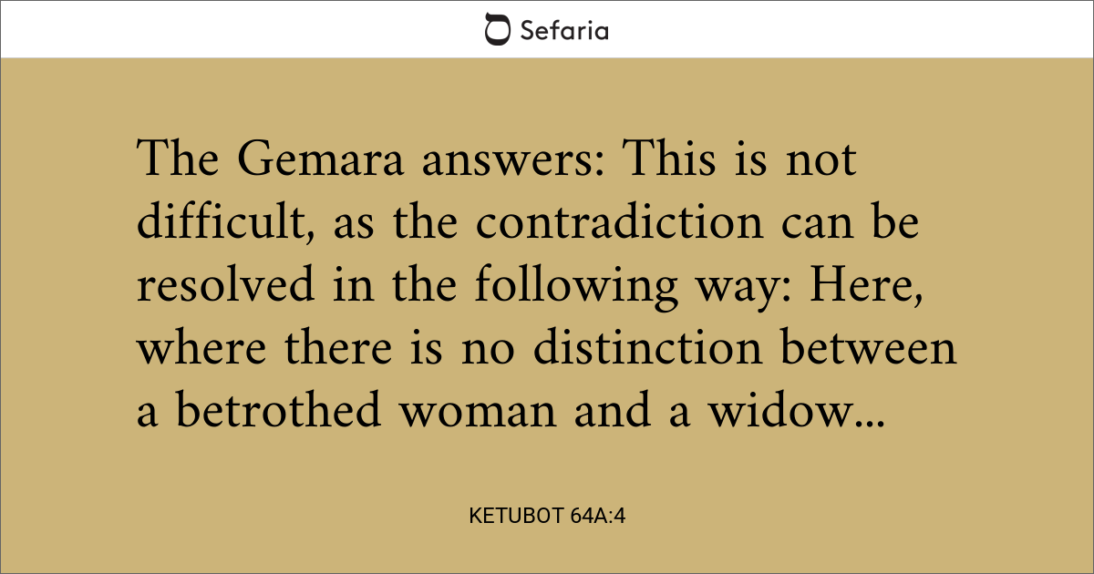 Ketubot 64a:4