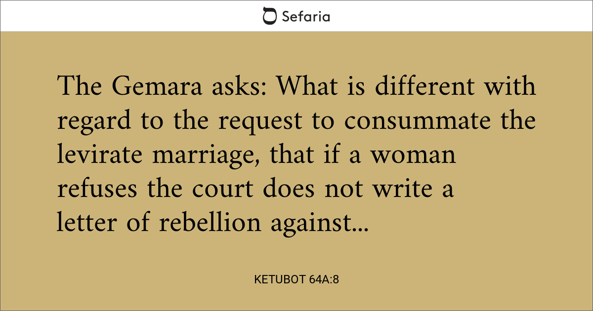 Ketubot 64a:8