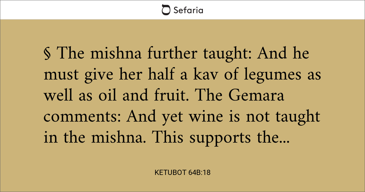 Ketubot 64b:18