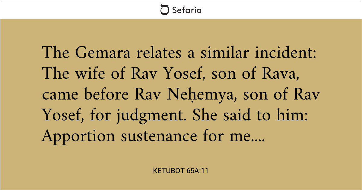 Ketubot 65a:11