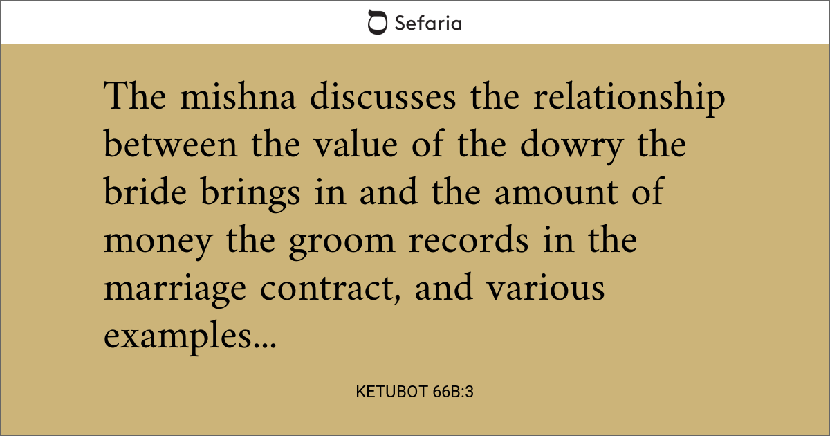Ketubot 66b:3